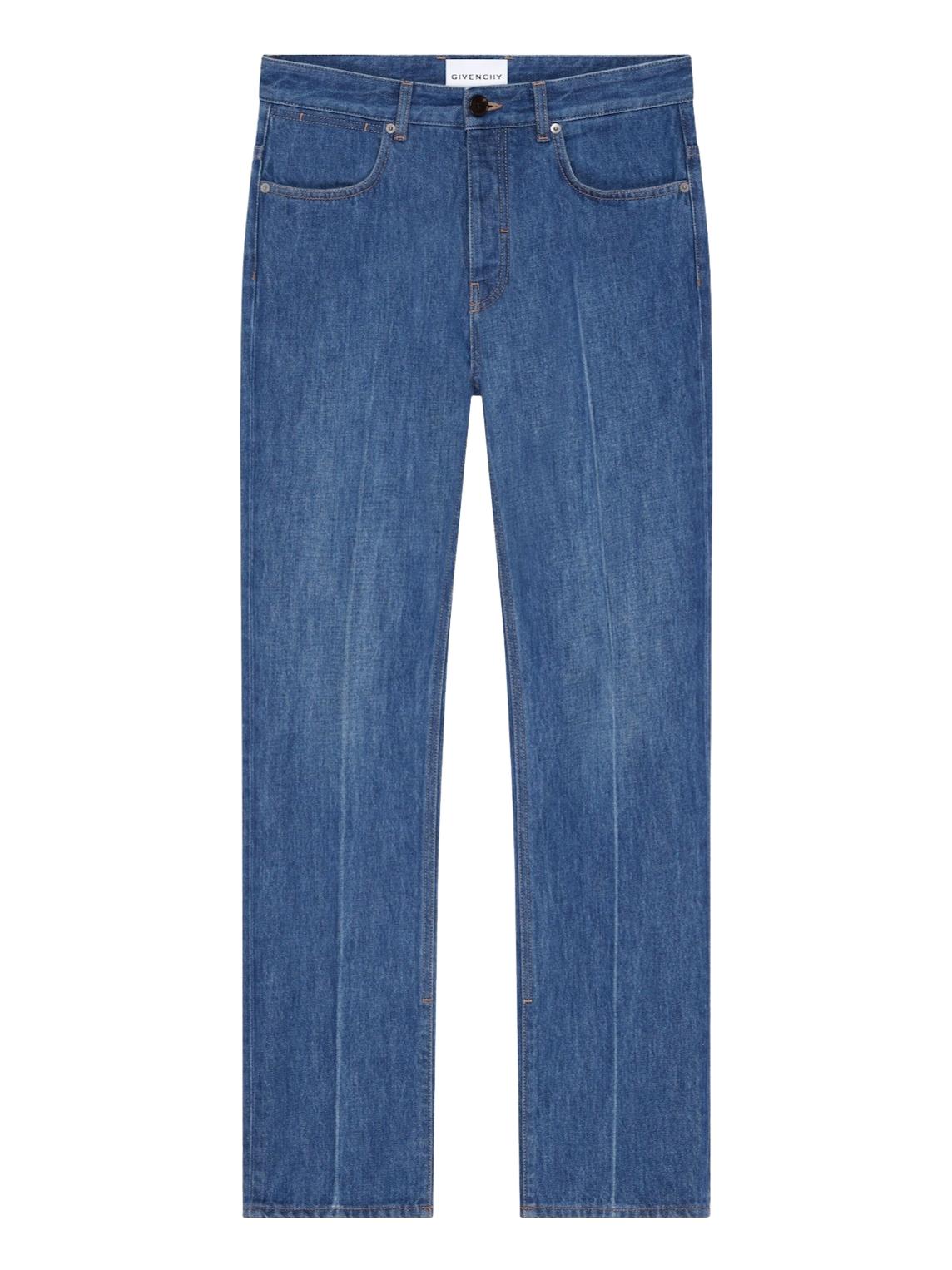GIVENCHY Givenchy Straight-Leg Shadow Washed Jeans